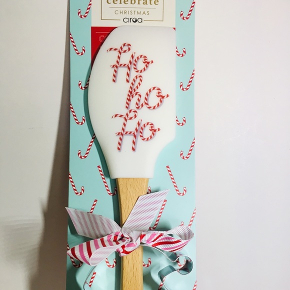 Ciroa | Holiday | Peppermint Candy Cane Ho Ho Spatula Santa Cutter ...